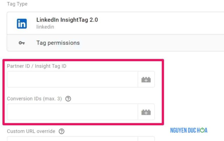 Theo dõi chuyển đổi LinkedIn bằng Google Tag Manager